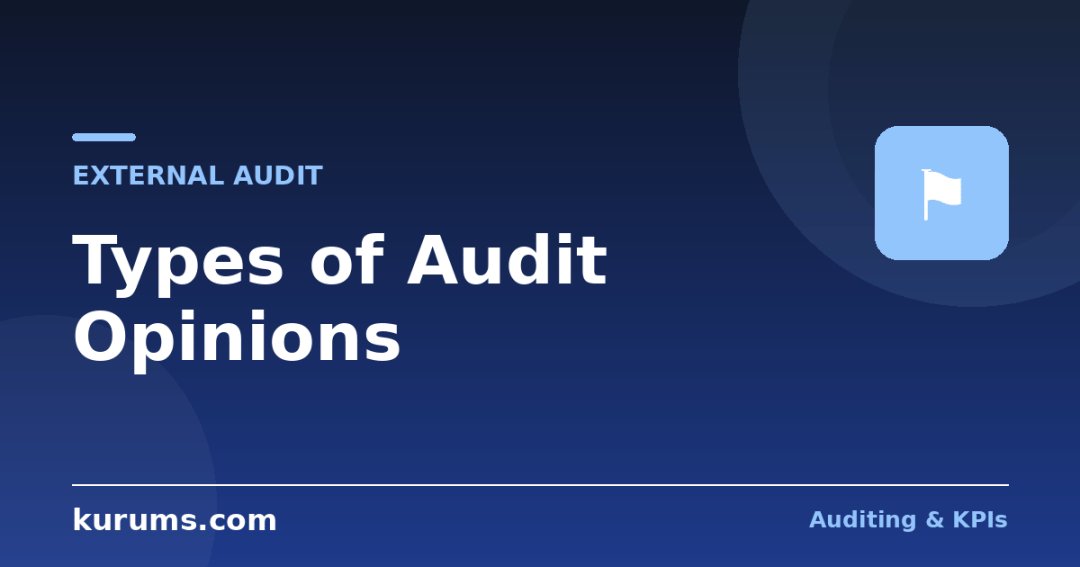 Types of Audit Opinions: Unqualified, Qualified, Adverse & Disclaimer ...