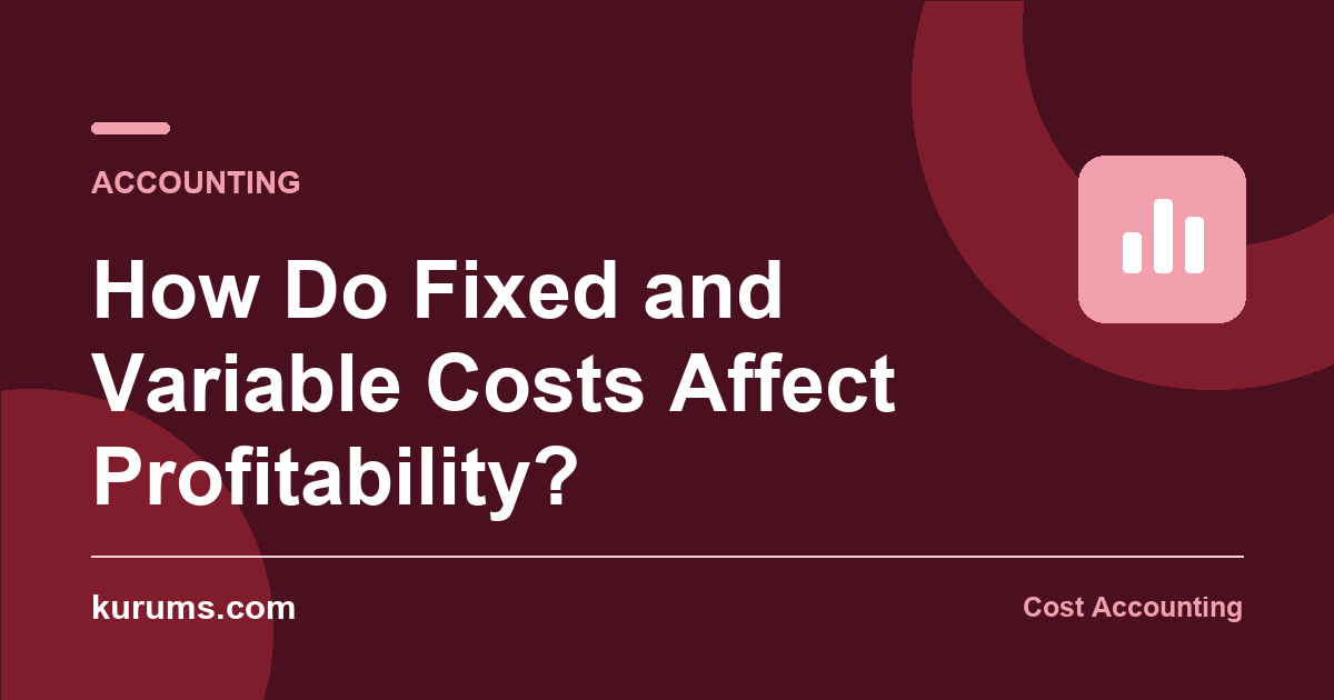 How Do Fixed and Variable Costs Affect Profitability?